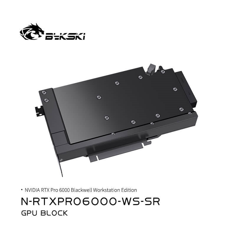 Bykski GPU Water Block for NVIDIA RTX PRO 6000 Blackwell Workstation E ...